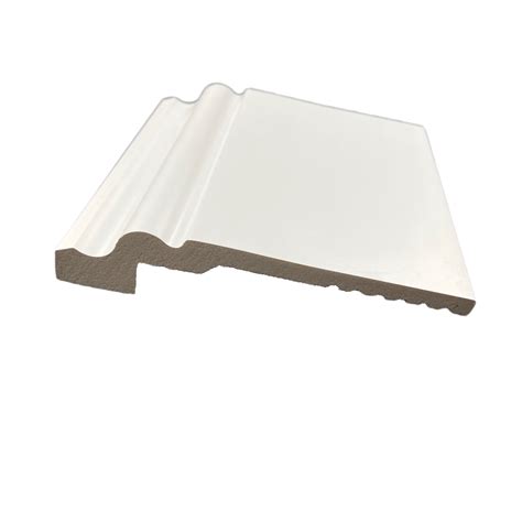 White Primed PVC PS Skirting Board Color Baseboard Modern White PS Skirting Lines Plastic