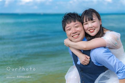 家族が増えたらまたお願いしたい夏のビーチで幸せ溢れる旅行写真撮影OurPhoto アワーフォト