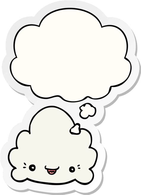 Thinking Cloud Pngs For Free Download
