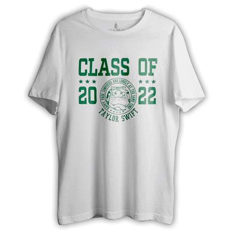 Camiseta Algodão Unissex Tshirt Taylor Swift Class Of 2022 Shirt DAILO