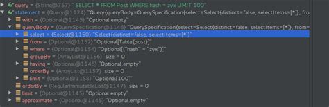 java using facebook presto parser stack overflow