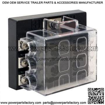 Way Fuse Block With Cover Powerpartsfactory Offers Great Value For Trailer Parts Including