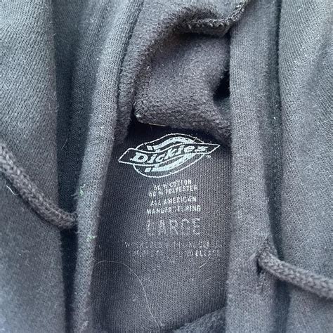 Vintage Dickies Hoodie Can Be Unisex Also Depop