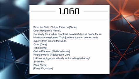 Product Launch Event Invitation Email Template Mailsoftly