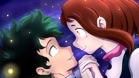 Deku Kissing Uraraka Wallpapers Wallpaper Cave
