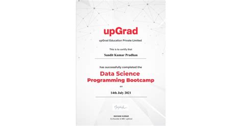 sandit kumar pradhan on linkedin datascience python programming datascienceenthusiast upgrad
