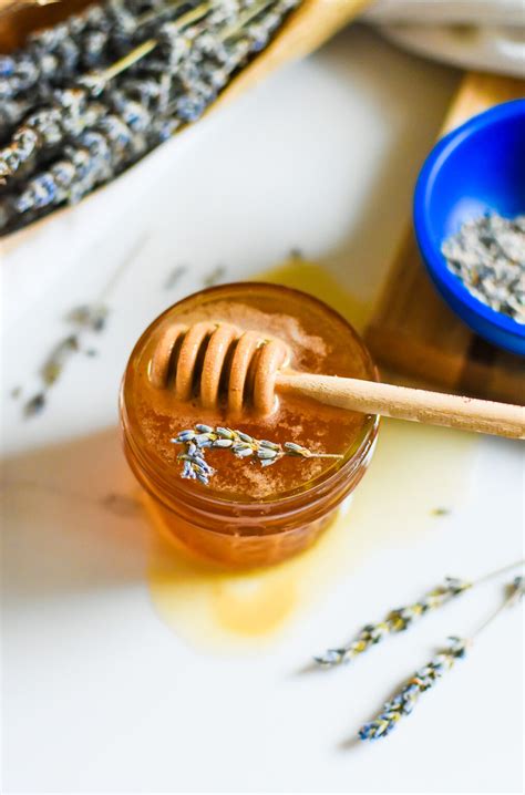 Diy Lavender Honey Syrup Dash Of Jazz