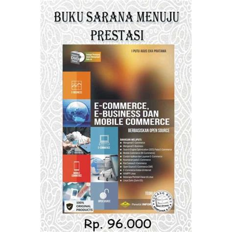 Promo Buku E Commerce E Business Dan Mobile Commerce Berbasiskan Open