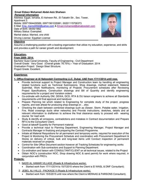 Emad Eldeen Mohamed 2017 Cv Pdf