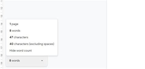 How To Always Display Word Count In Google Docs