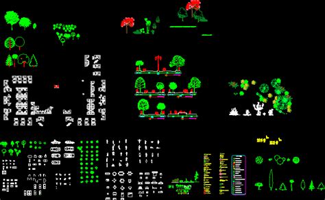 Tree Blocks DWG Full Project For AutoCAD Designs CAD