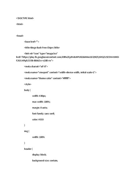 Bingo Bash Pdf Personal Computing Mobile Software