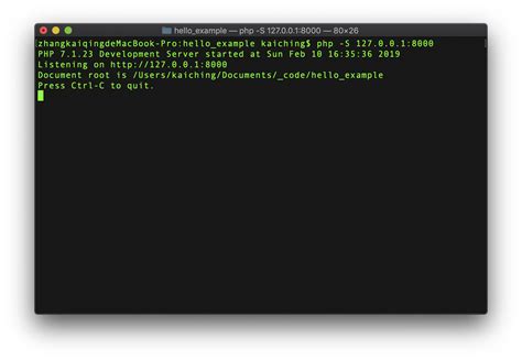 自學如何選擇入門的程式語言 PHP 的 Hello 程式