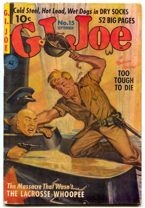 Gi Joe 15 1952 Saunders Cover Decarlo Gga Art Wendy The Waf
