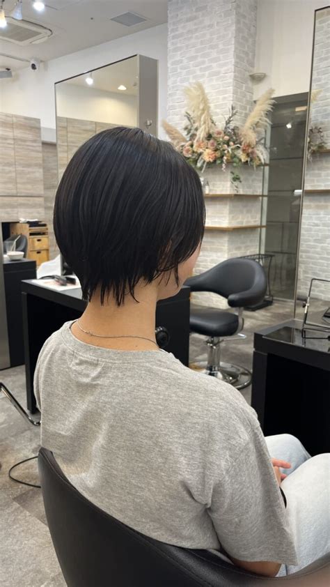 髪質改善梅田ドラン！癖毛を落ち着かせてバッサリ艶ショートに！beforeandafter！ 大阪の髪質改善専門美容室dranドラン｜梅田