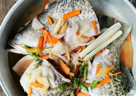 Resipi Siakap Stim Sedap Dan Lengkap