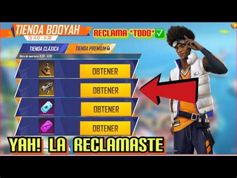 CÓMO RECLAMAR TODO LOS PREMIOS DE LA TIENDA BOOYAH FREE FIRE RECLAMA LA MONSTER DÍA