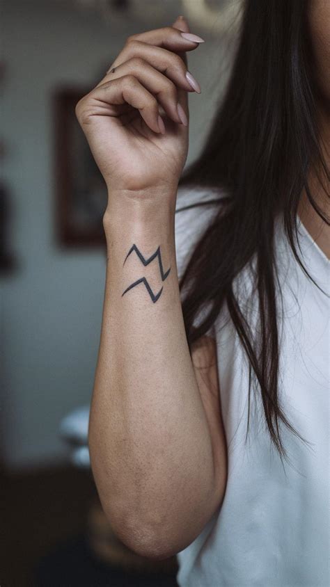 Aquarius Woman Forearm Tattoo Ideas Thereadingtub
