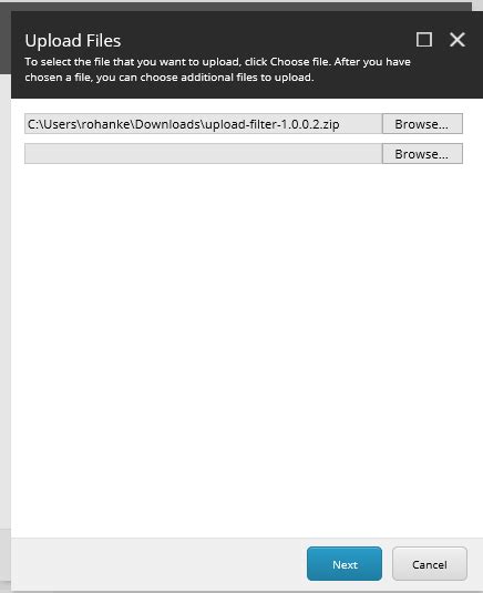 How To Block The Specific File Types In Sitecore Media Library