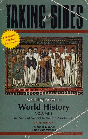 Taking Sides Clashing Views In World History Volume 1 The Ancient