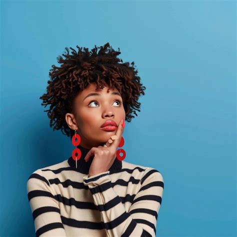 Photograph Of A Person Thinking Premium Ai Generated Image