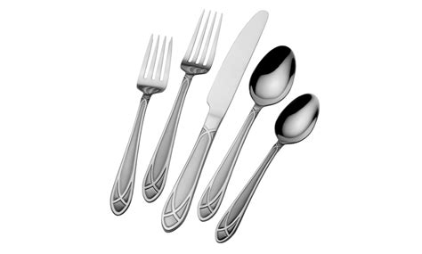 Pfaltzgraff Everyday Flatware Set 20 Piece Groupon