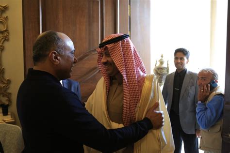 السفير السعودي في ضيافة عضو مجلس الاعيان الأردني نصار القيسي جوهرة