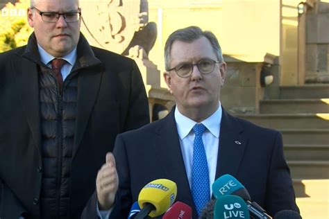 What Did The Dup Leadership Say About The Irish Sea Border In The Days
