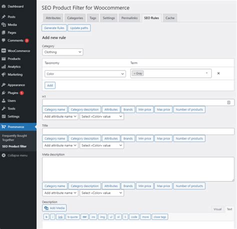 Seo Product Filter For Woocommerce For Woocommerce