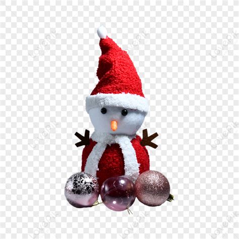 겨울에 귀여운 봉제 눈사람 인형 하얀 겨울 왕국 감기 Png 일러스트 무료 다운로드 Lovepik