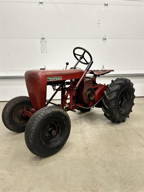 Original Early 1956 Rj-35 - Wheel Horse Tractors - RedSquare Wheel ...