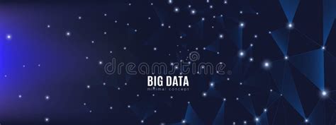 Futuristic Technology Texture Big Data Server Stock Vector Illustration Of Flow Lines 163641555