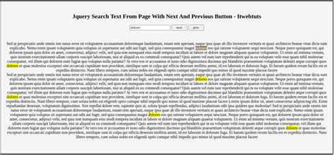 ItWebtuts IT Web Code Blog Tutorials Jquery Search Text From