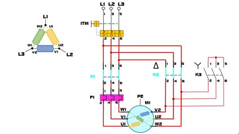Diagrama Estrella Delta Control Star Delta Starter Control W