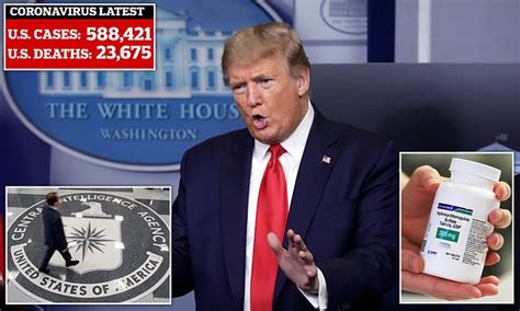 CIA Warns Its Workforce Of Potentially Dangerous Side Effects Of Malaria Drug Daily Mail Online