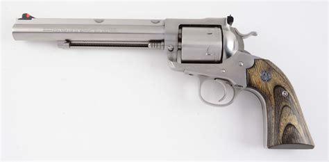 Lot Detail M RARE STAINLESS RUGER NEW MODEL SUPER BLACKHAWK BISLEY