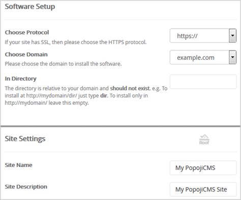 How To Install PopojiCMS Via Softaculous In CPanel Websiteroof