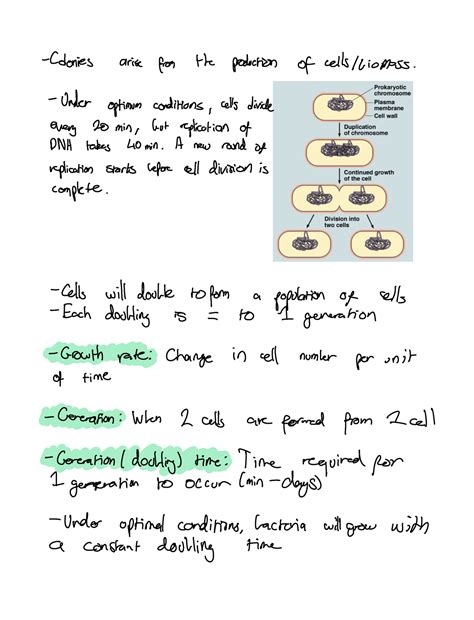 Topic Microbial Notes On Microbes Colonies Arise From The Production Of Cells Ciomass