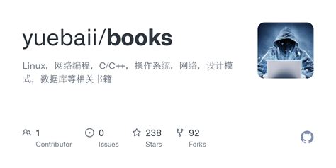 GitHub yuebaii books Linux网络编程C C 操作系统网络设计模式数据库等相关书籍