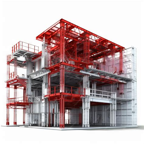 Premium Photo Structural Framing D Rendering Of The Structural