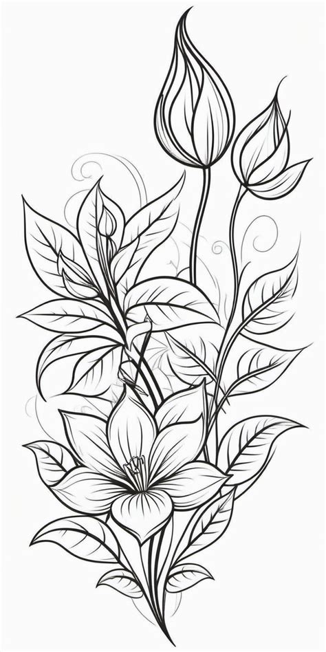 Poison Ivy Tattoo Design Stable Diffusion Online