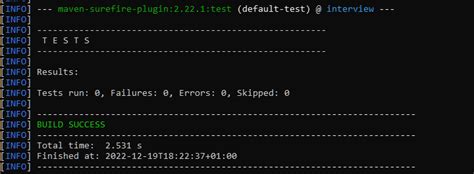 Java Maven Does Not Find My Test Files That Ends With Test Stack