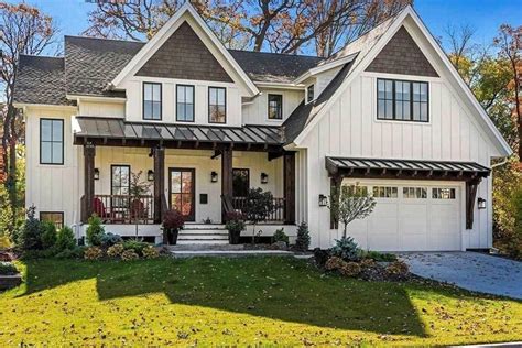 Cozy Modern Farmhouse Architecture Ideas 42 Modern Farmhouse Exterior