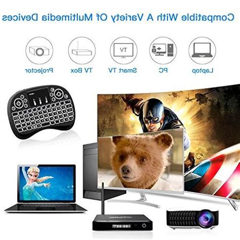 Abox I10 Mini Wireless Keyboard 2 4ghz Multi Media Portable