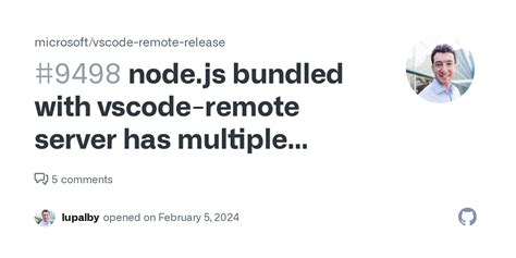 Node Js Bundled With Vscode Remote Server Has Multiple Security Vulnerabilities Issue