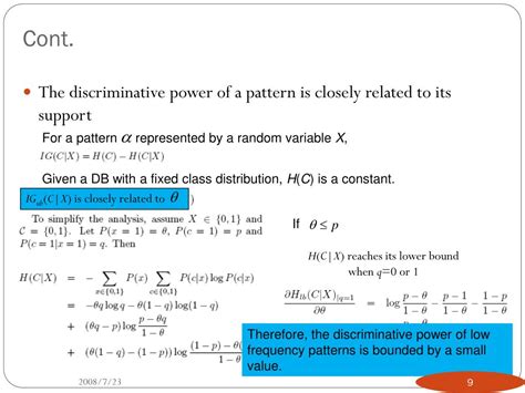 Ppt Discriminative Frequent Pattern Analysis For Effective Classification Powerpoint