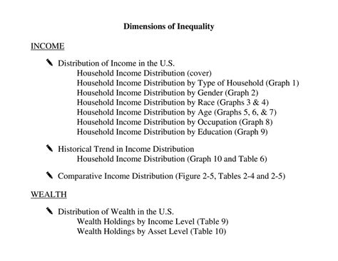 Dimensions Of Inequality Social Stratification Soc 140 Docsity