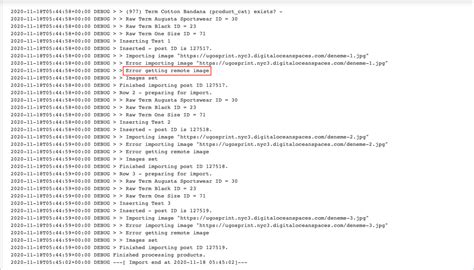troubleshoot common errors on importing woocommerce product images