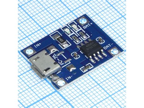 Купить ЗУ FC-75, EM-826 Li-ion модуль 3,7V micro USB в Великом Новгороде