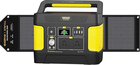 Jp Evopow ポータブル電源 355wh 大容量 ソーラーパネル100w 出力400w サージ800w 純正弦